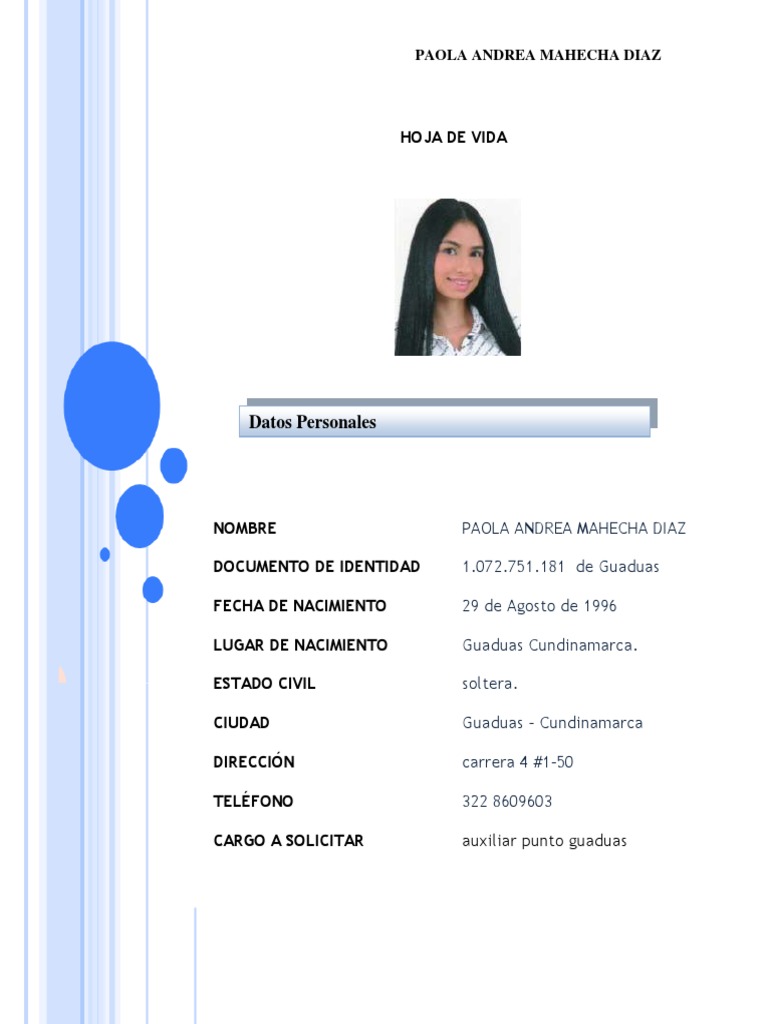 Paola Andrea Mahecha PDF | PDF