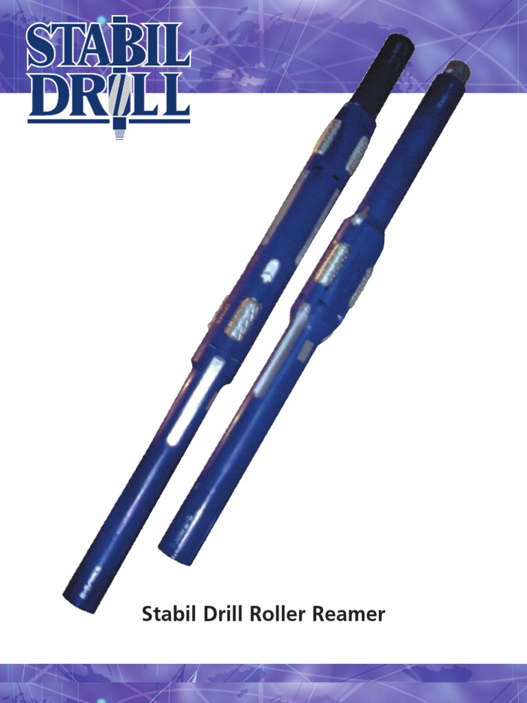 Stabil Drill Roller Reamers | PDF | Industrial Processes | Metalworking