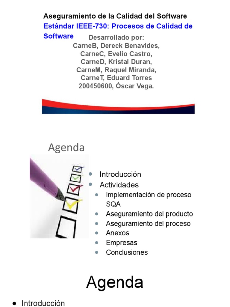 Estándar IEEE-730 | PDF | Evaluación del ciclo de vida | Software