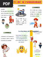 Ficha de Servidores de Mi Comunidad para Primero de Primaria | PDF ...