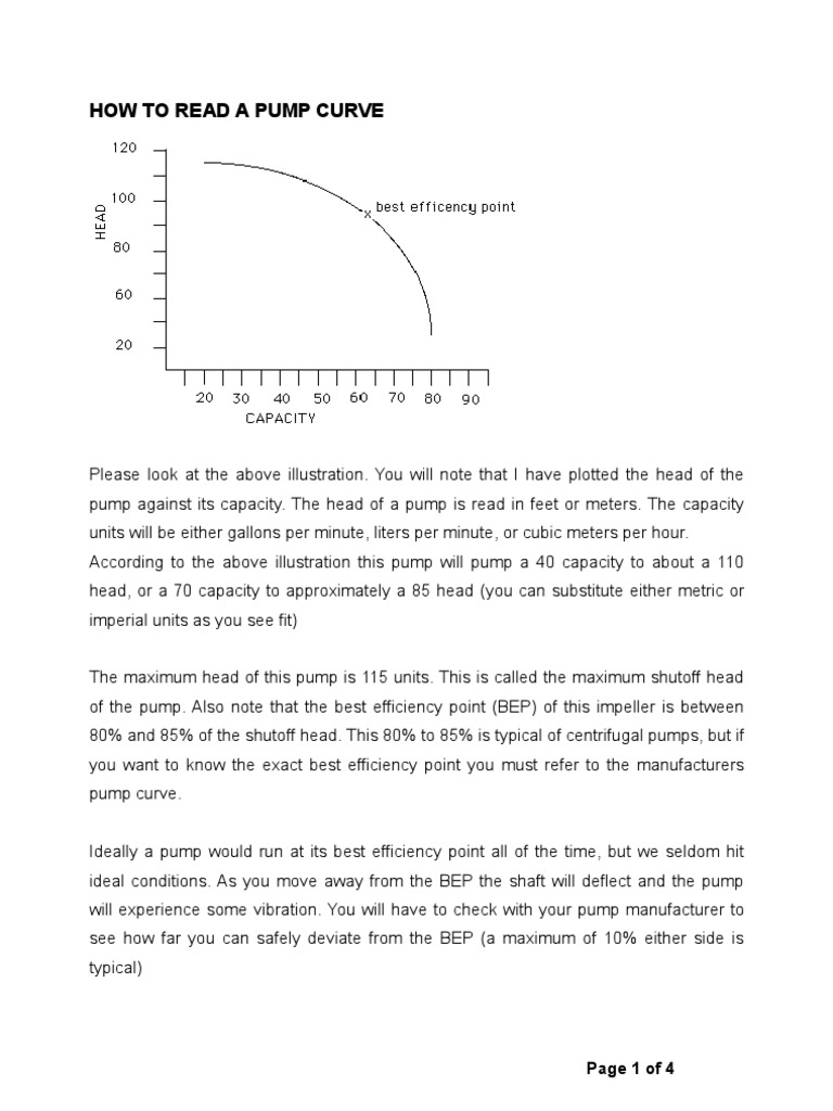 Understanding Pump Curve Readings | PDF | Gas Technologies | Mechanical ...