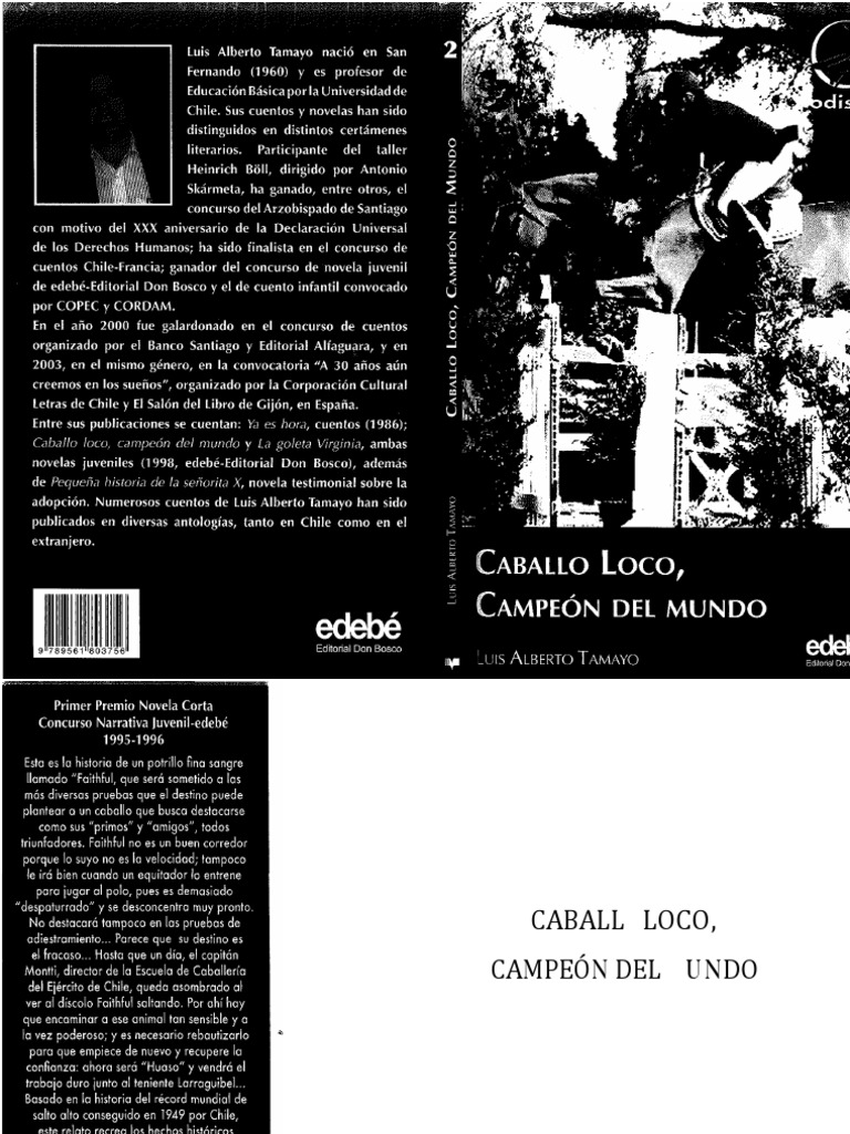 Caballo Loco Campeon Del Mundo | PDF | Entrenamiento de caballos ...