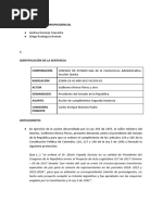Modelo Queja Por Inconducta Funcional | PDF