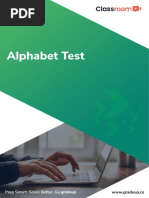 Alphabet Position and Number Guide | PDF | English Language | Consonant