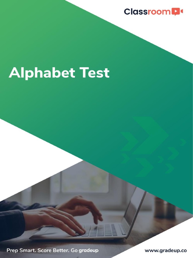 Alphabet Test English 27 PDF | PDF | Alphabet | English Language