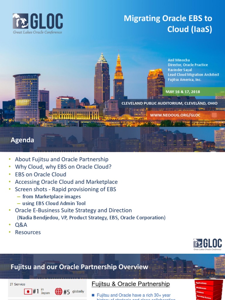 Oracle EBS To Cloud - IaaS | PDF | Oracle Corporation | Cloud Computing