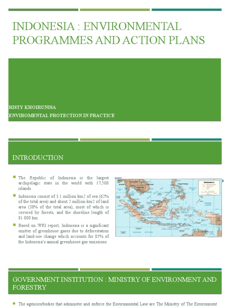 Indonesia's Environmental Action Plans | PDF | Climate Change ...