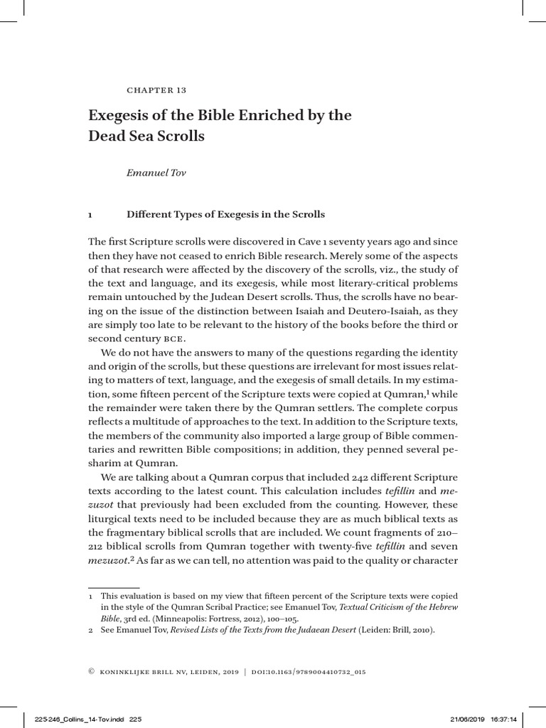 Exegesis of The Bible Enriched by T PDF | PDF | Bible | Religious Texts