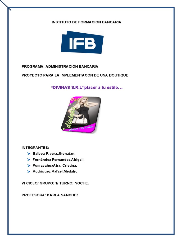 Proyecto Boutique | PDF | Mercado (economía) | Marketing