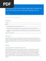 Windows 365 & Windows 11 Licensing Guide | PDF | Microsoft Windows | Virtualization