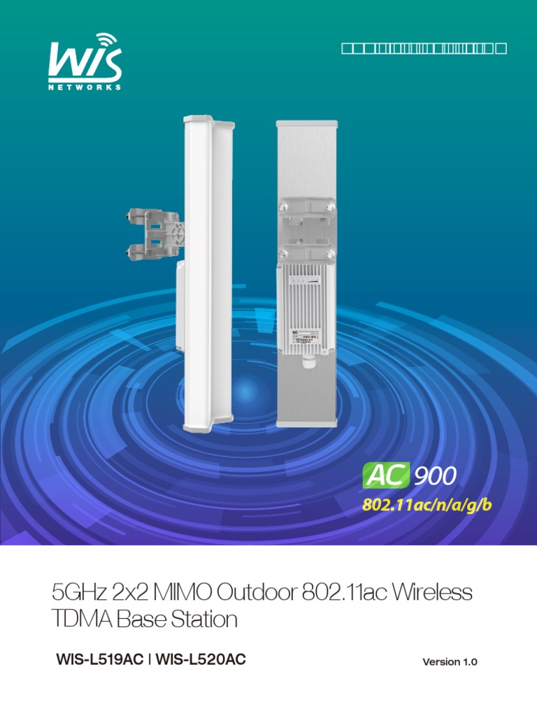 5Ghz 2X2 Mimo Outdoor 802.11ac Wireless Tdma Base Station: 802.11Ac/N/A ...