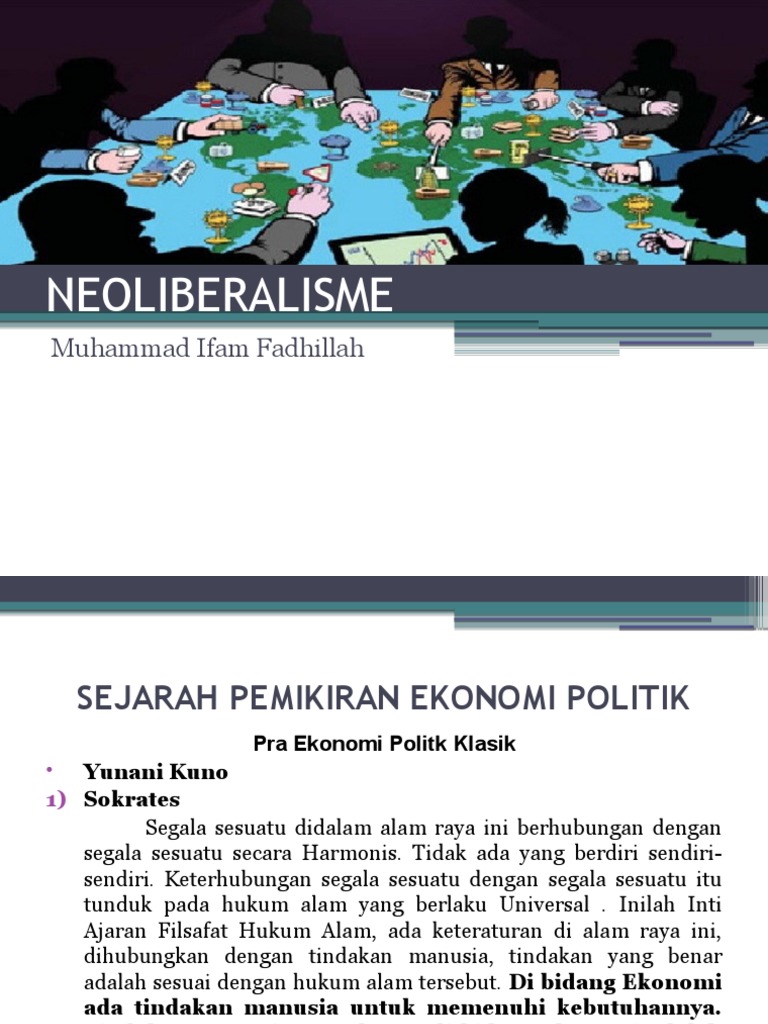 NEOLIBERALISME | PDF