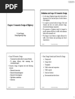 Geometric Design Standards 2023 | PDF