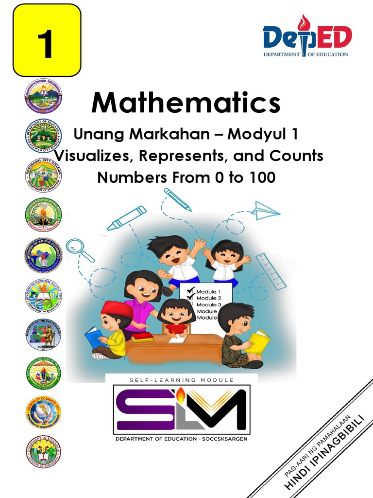 Mathematics - q1 - Mod1 - Visualizes Represents and Counts Numbers From ...