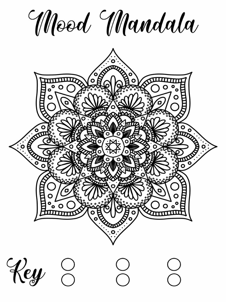 Mandala Mood Tracker | PDF