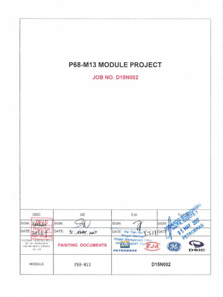 P68 M13 Painting Documents PDF | PDF | Abrasive | Paint
