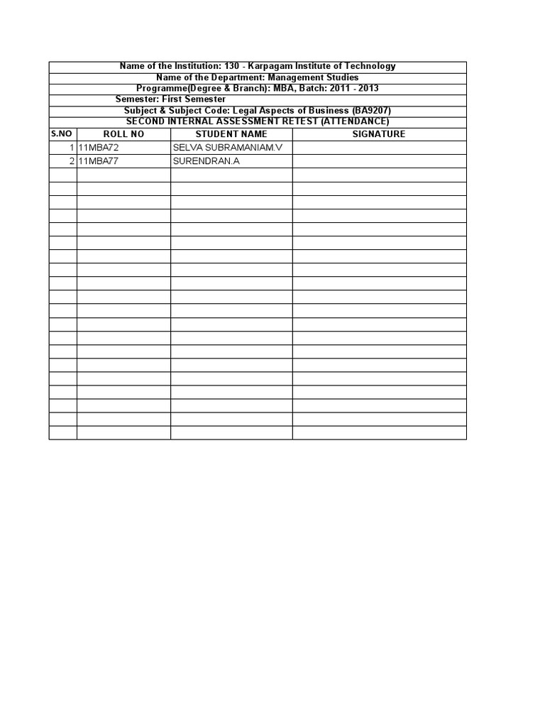 New Microsoft Office Excel 97-2003 Worksheet | PDF | Master Of Business ...