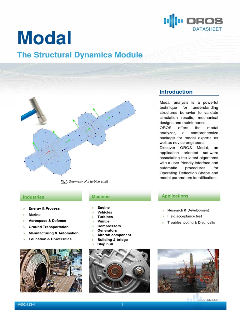 M002 123 4 - Modal PDF | PDF | Normal Mode | Spectral Density