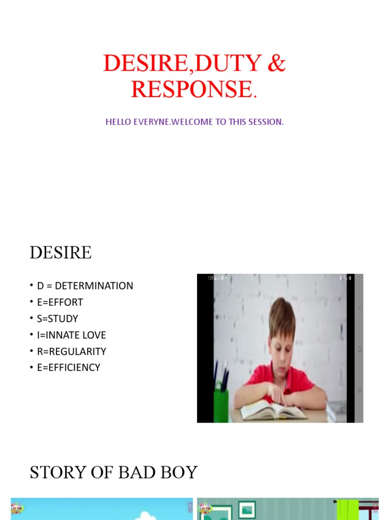 Desire For Kids | PDF