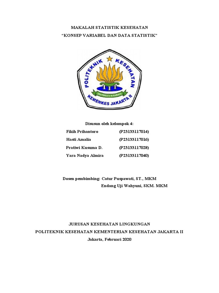 Variabel dan Data dalam Statistika | PDF