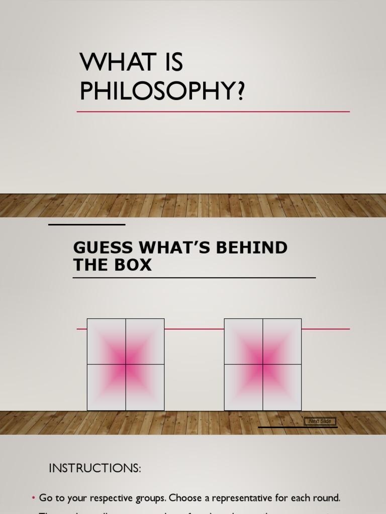 Defining Philosophy | PDF | Concept | Existence