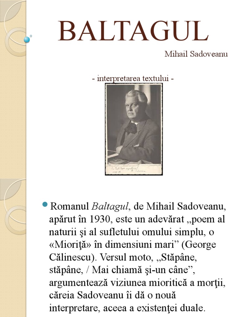 Baltagul | PDF