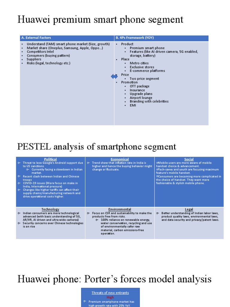 Huawei premium smartphone marketing strategies | PDF | Smartphone ...