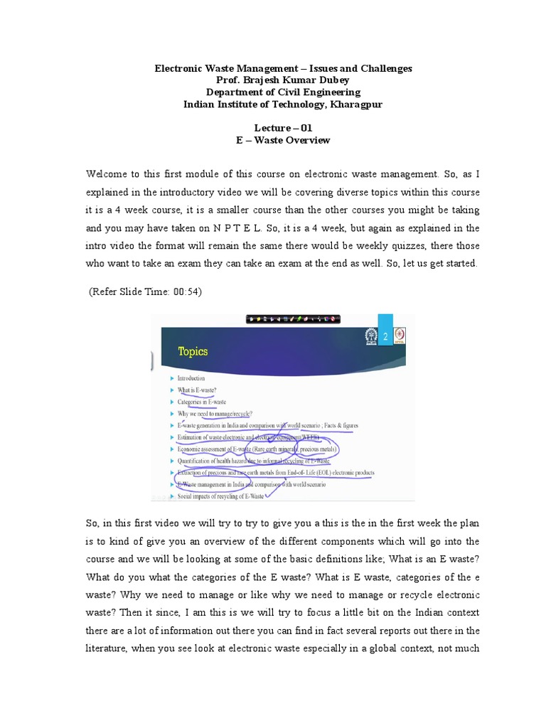 An Introduction to Electronic Waste Management: Defining E-Waste ...