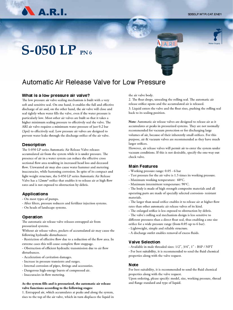 Ari Arv | PDF | Valve | Continuum Mechanics