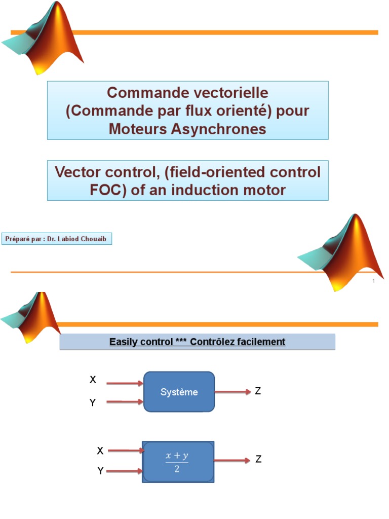 Commande vectorielle des moteurs asynchrones | PDF | Composant ...