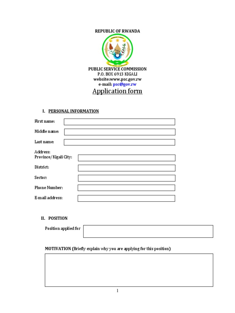Republic of Rwanda PDF | PDF | Diploma