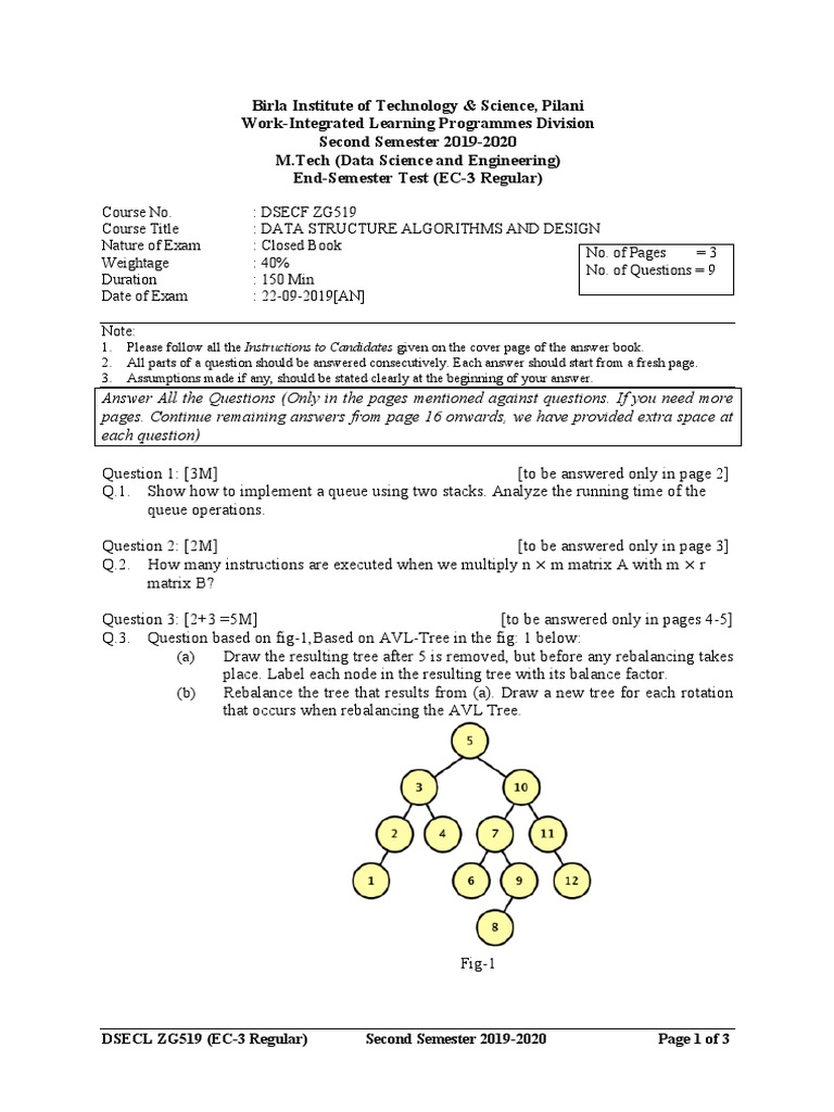 Dsecl Zg519-Ec3r-1 PDF | PDF | Time Complexity | Mathematical Logic