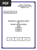 Technical Spec of NER Final | PDF | Electrical Wiring | Transformer