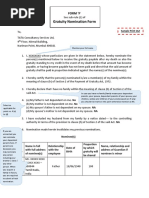 Sample Gratuity-Nomination-Form-F | PDF | Social Institutions | Social ...
