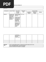 LEARNING INTERVENTION PLAN Template | PDF