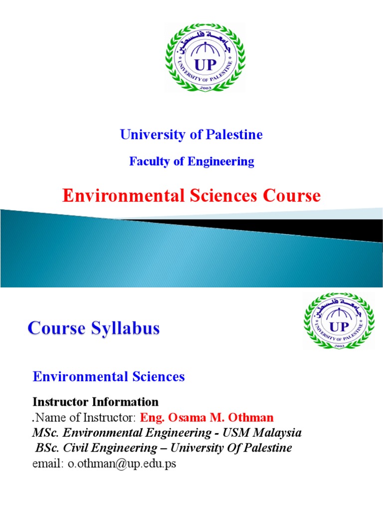 Lec1 - Understanding Our Environment | PDF | Environmental Science ...