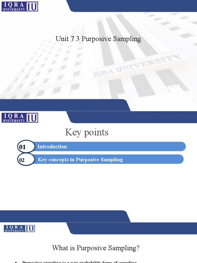 Purposive Sampling Explained | PDF | Science & Mathematics