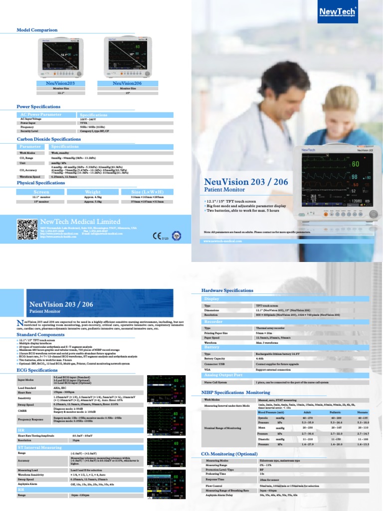 Neu Vision | PDF | Electrocardiography | Blood Pressure