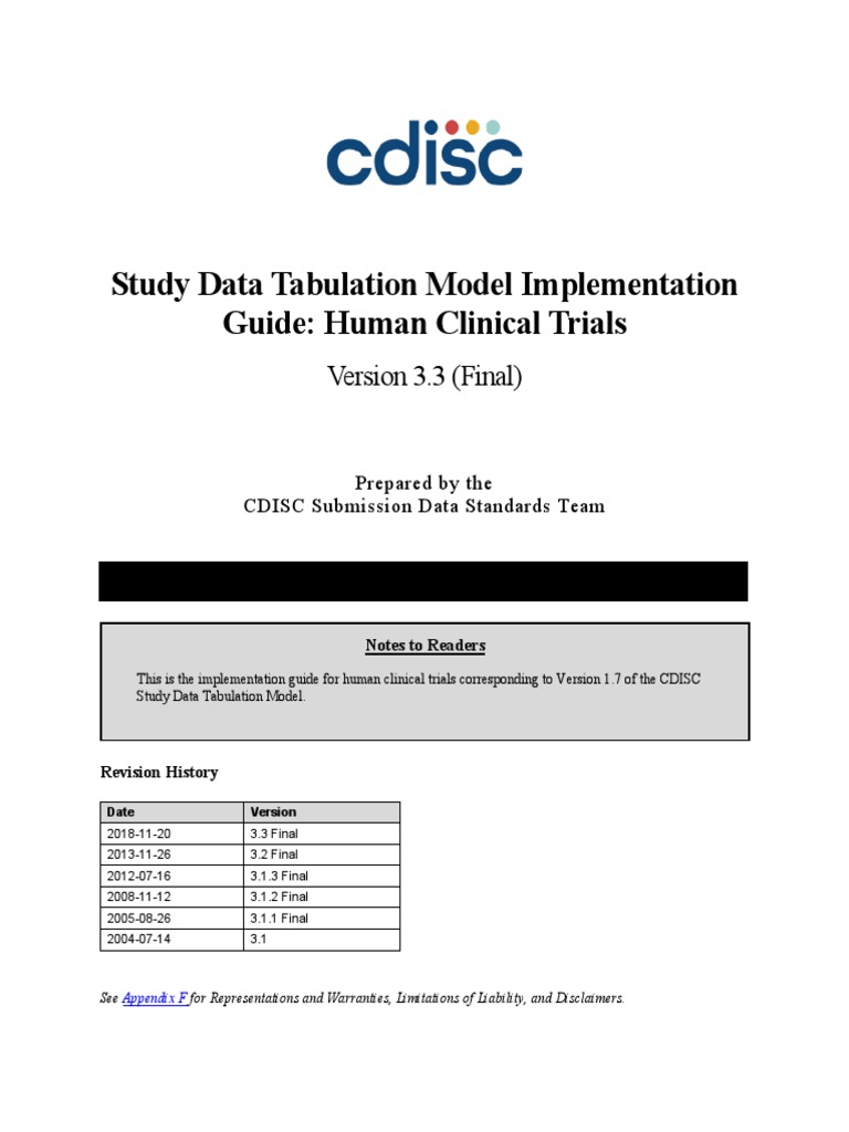 SDTMIG v3.3 FINAL | PDF | Information Science | Computing And ...