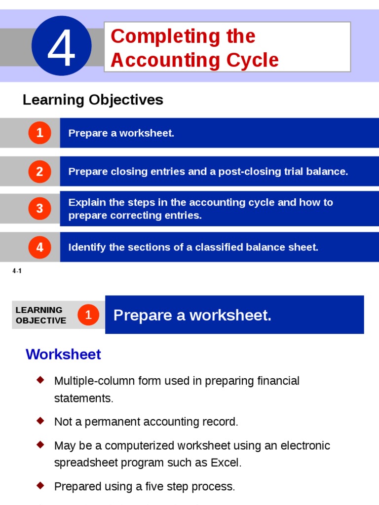Chapter 4 Completing Accounting Cycle | PDF | Debits And Credits | Expense