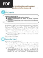 Ang Sustainable Development | PDF