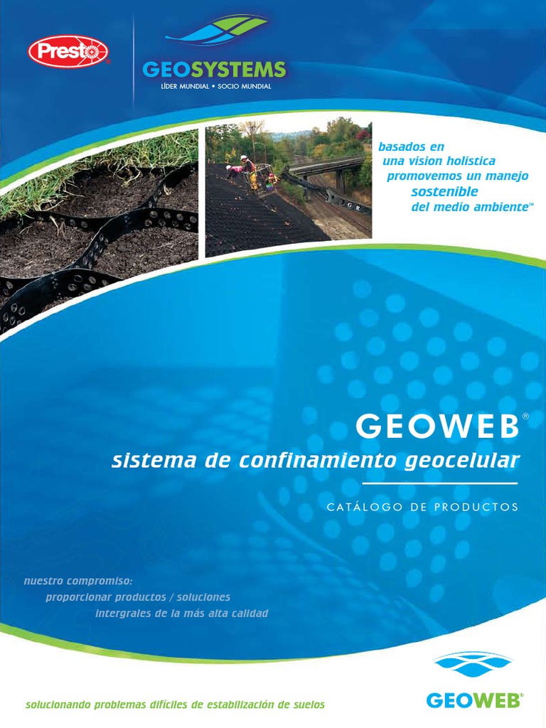 Geoweb - Brochure - Spanish PDF | PDF | Tendón | Science