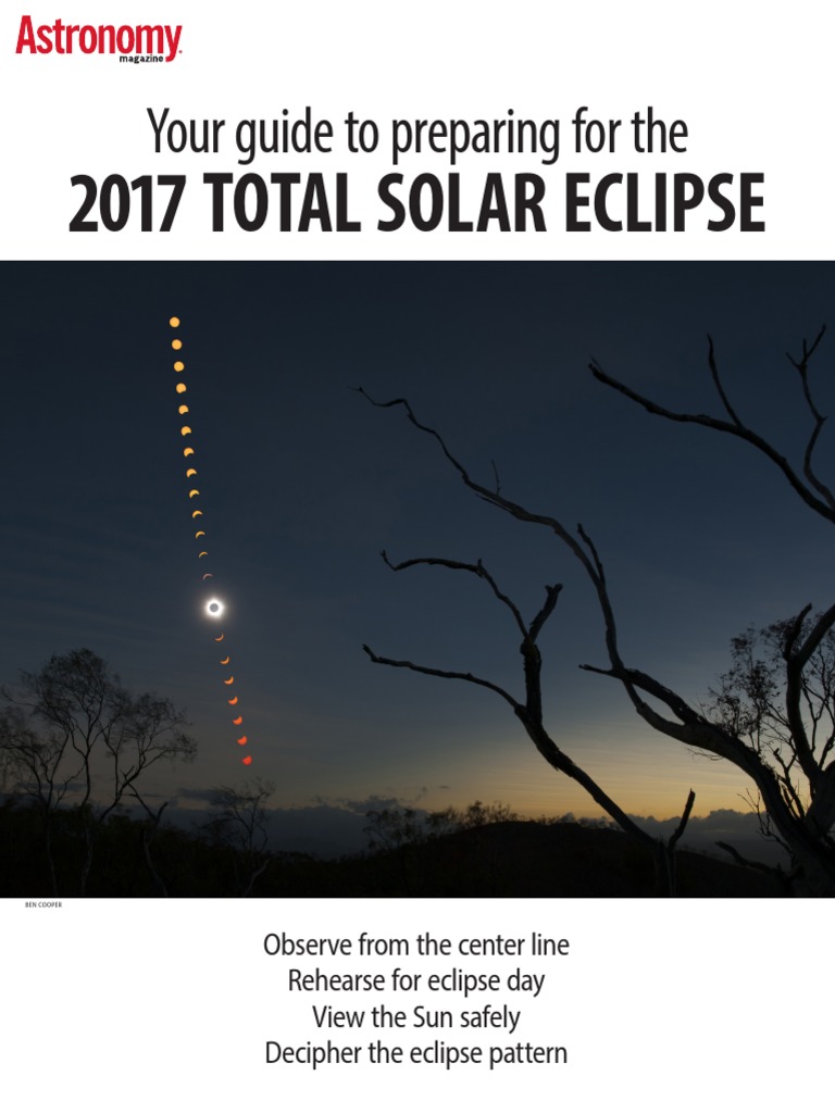 Your Guide To Preparing For The: 2017 Total Solar Eclipse | PDF | Solar ...