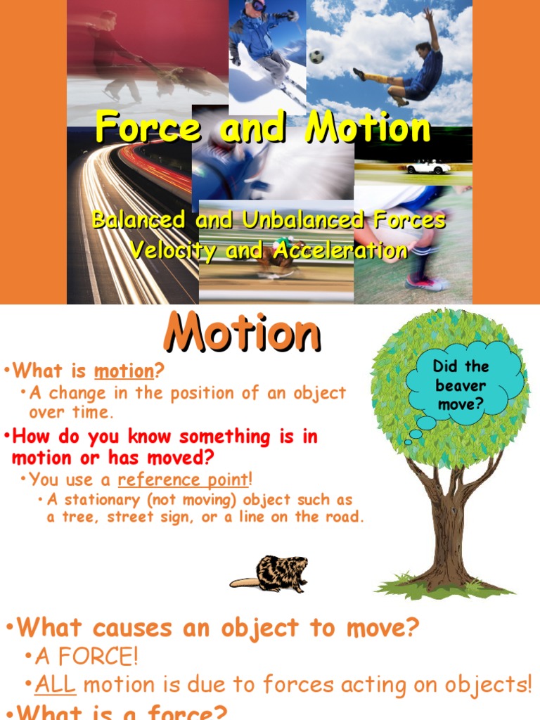 Understanding Force and Motion | PDF | Acceleration | Force