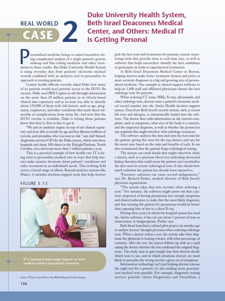 Case Studies MIS PDF | PDF | 2009 Flu Pandemic | Medical Diagnosis