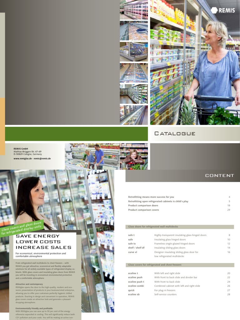 Catalogue: Remis GMBH | PDF | Door | Refrigerator