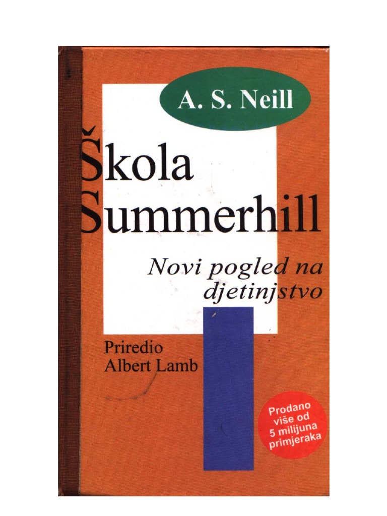 Alexander Sutherland Neill - Skola Summerhill | PDF