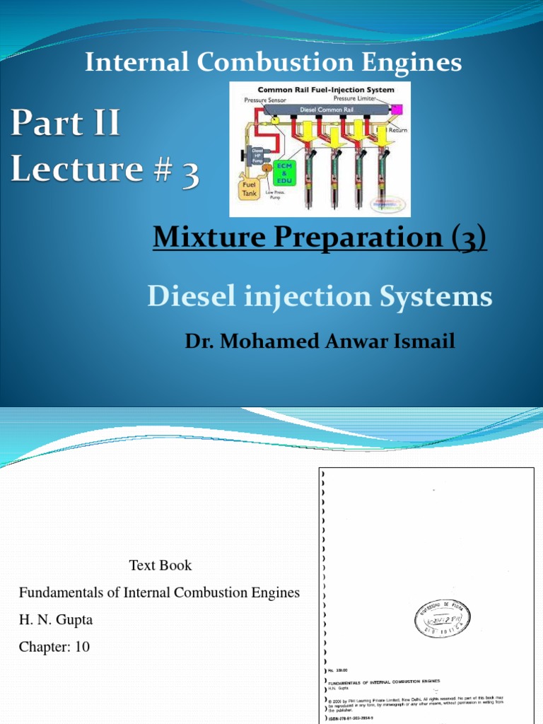 Diesel Fuel Injection System Overview | PDF | Fuel Injection | Diesel ...