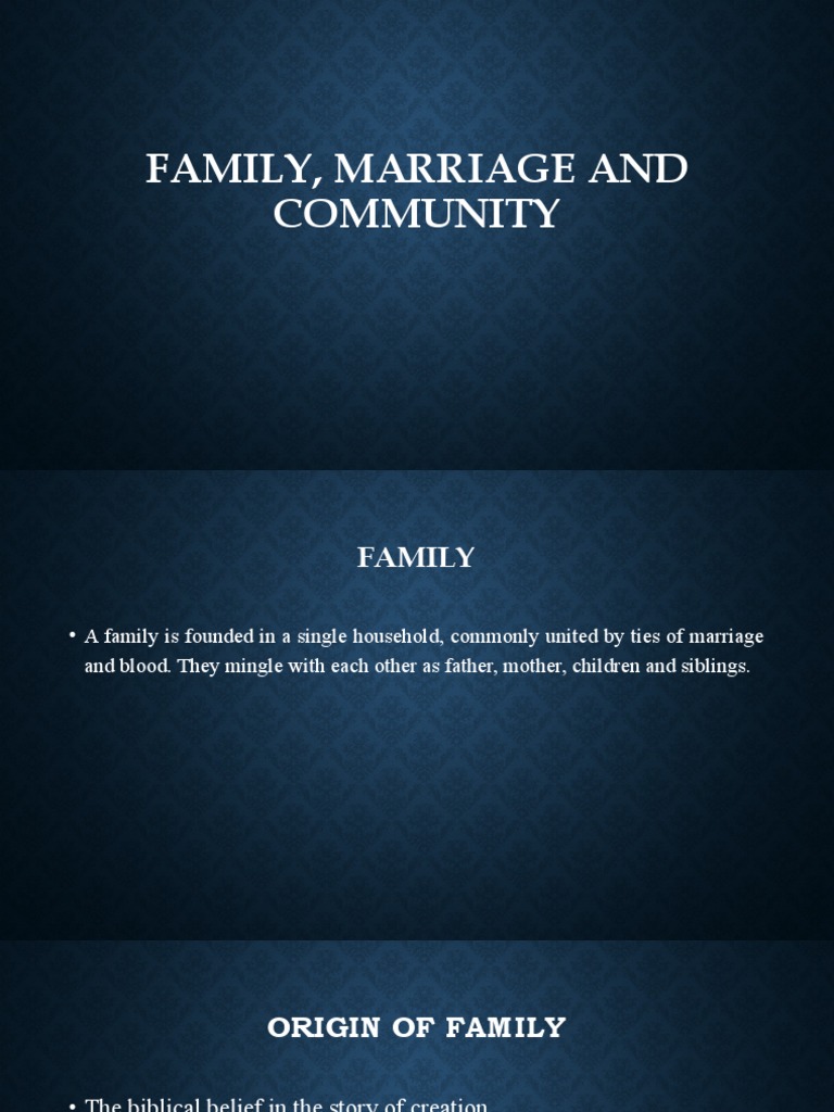 Family Ucsp Report | PDF | Kinship | Kinship And Descent