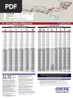 Smart Way Bus Schedule: Blacksburg | PDF | Passenger Rail Transport ...